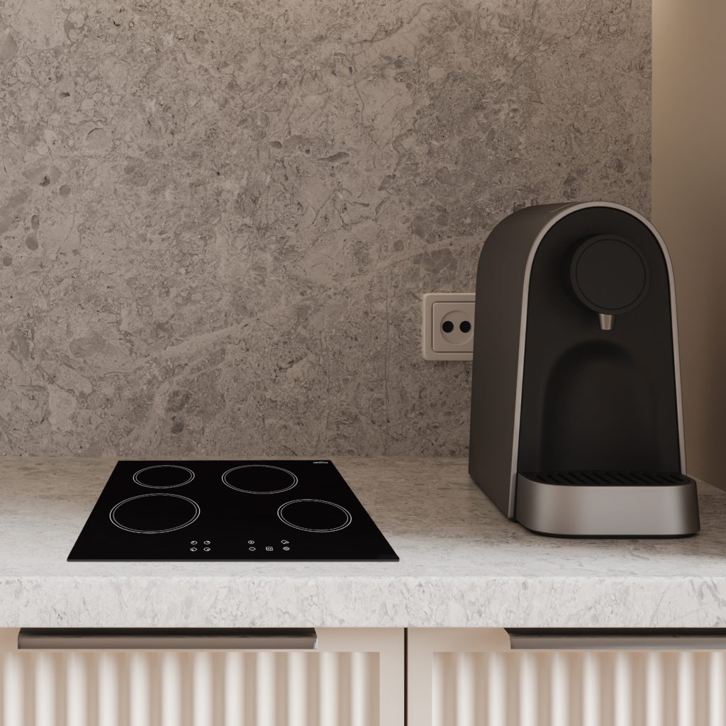 Make your kitchen stand out with Mistral's Ceramic Sensor Touch Cooktop