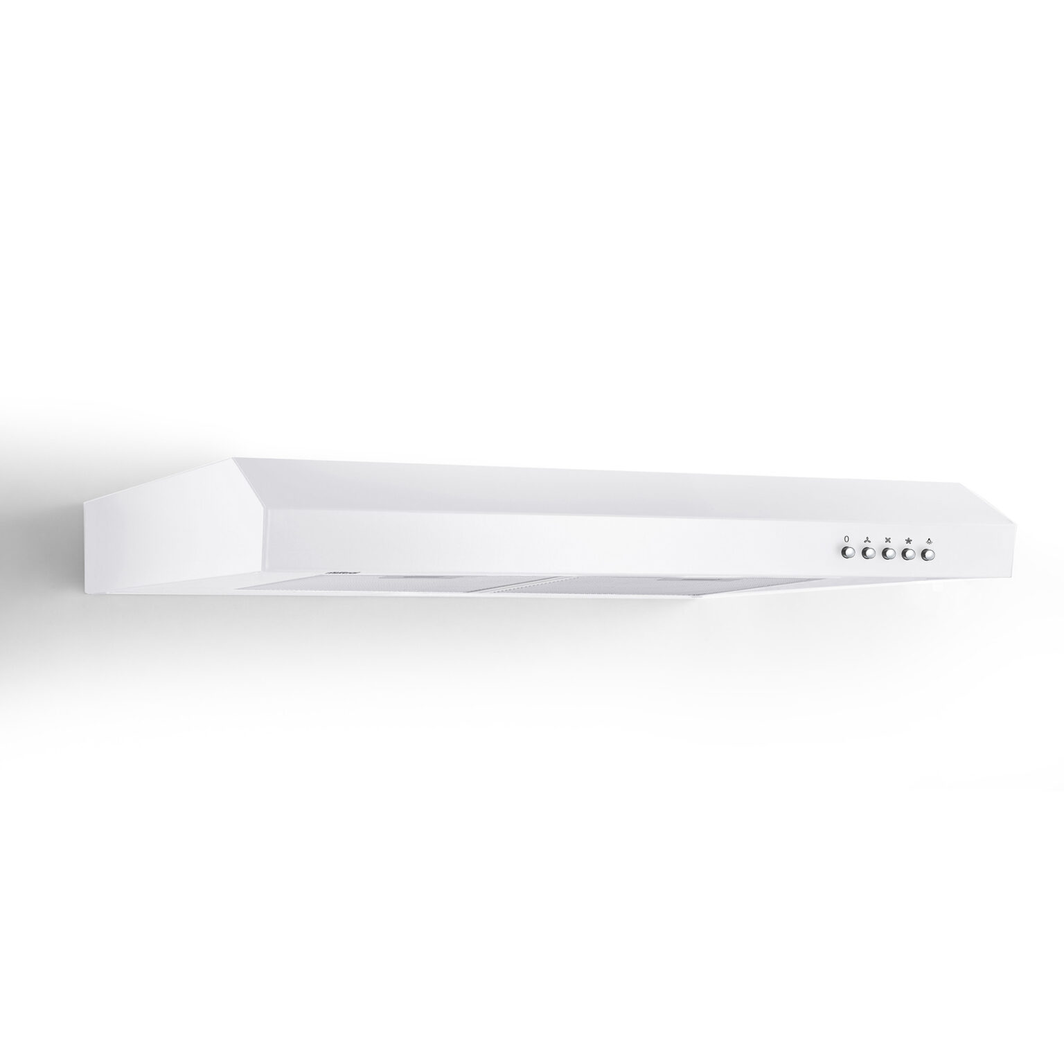 60cm Fixed Rangehood - White - Mistral